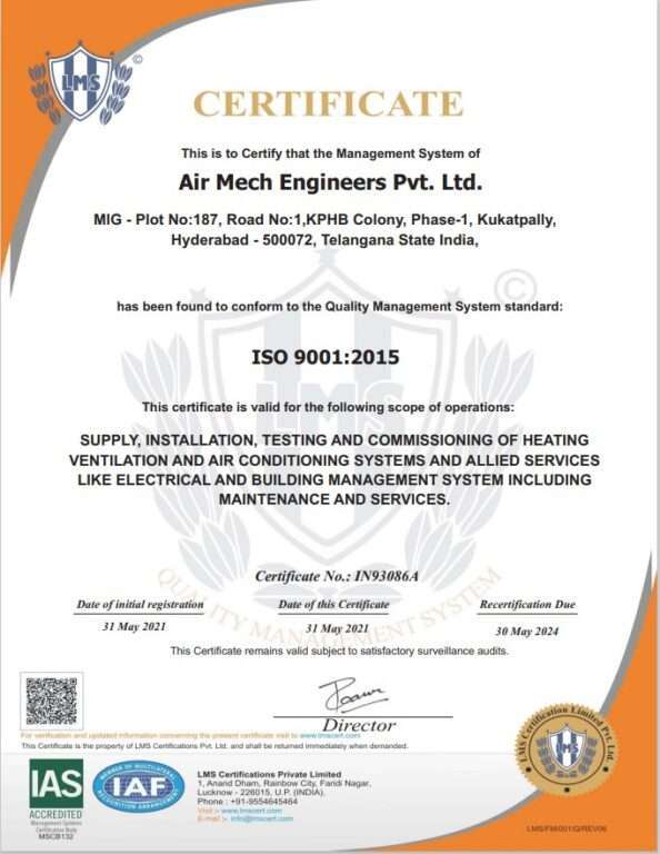 Certificates – AIR MECH